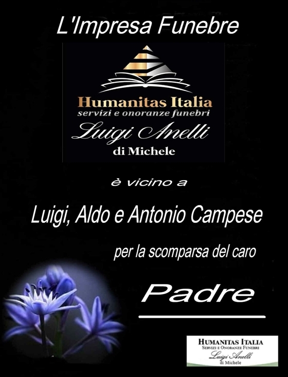 ANGELO MICHELE CAMPESE | Corato | necrologi web